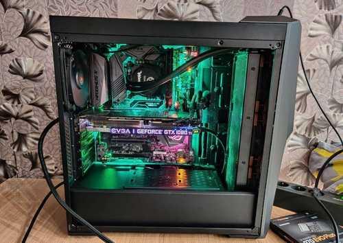 Продам топ комп 8700k + 1080ti