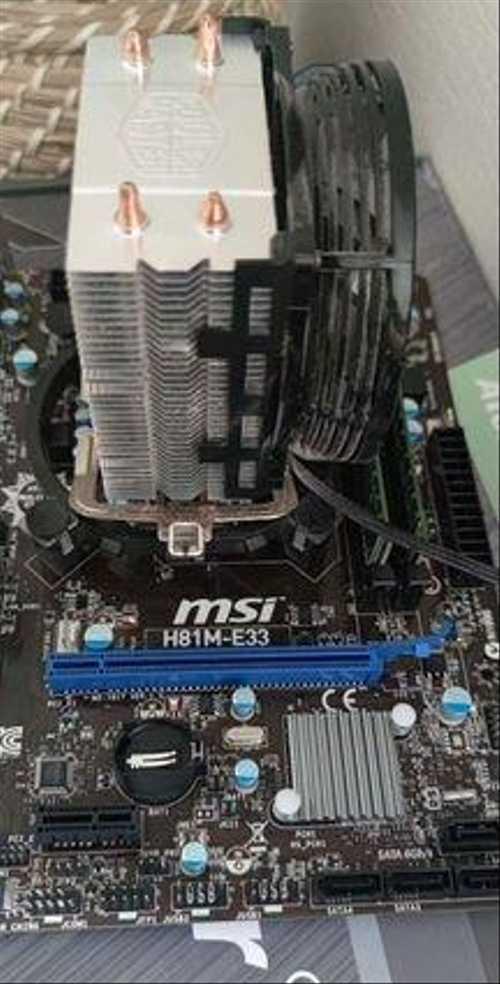 Материнская плата MSI H81M-E33