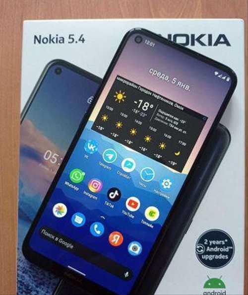Телефон Nokia 5.4