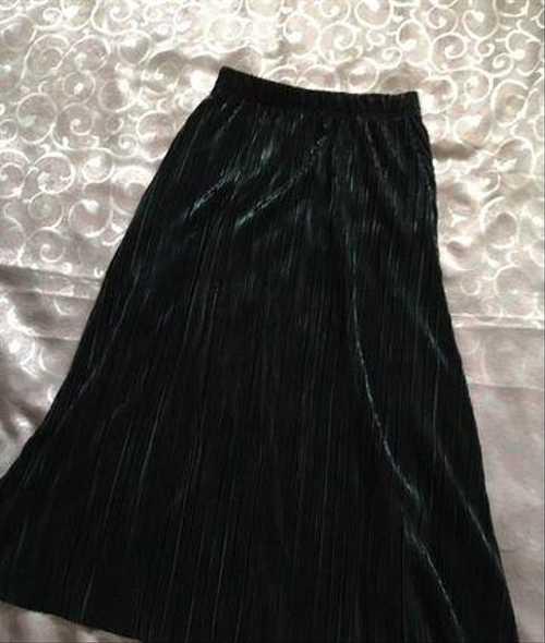 Юбка плиссе zara,mango,gloria,bershka