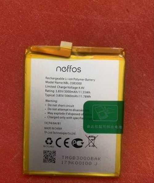 Аккумулятор для телефона neffos c7