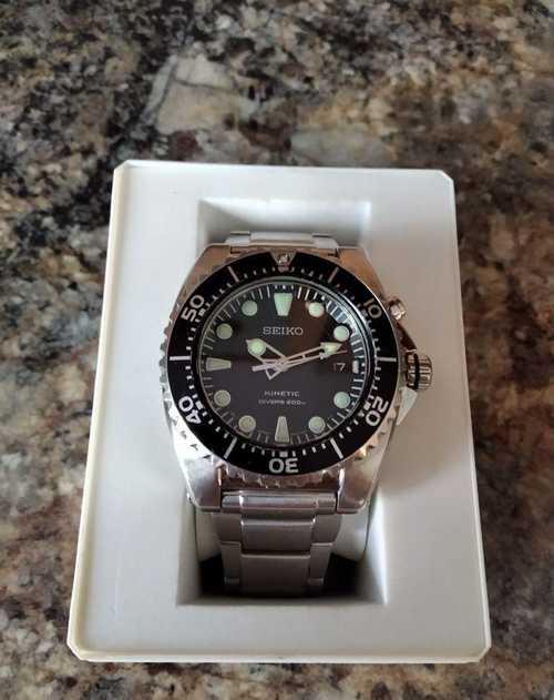 Часы Seiko SKA371 Kinetic Scuba Diver 200m