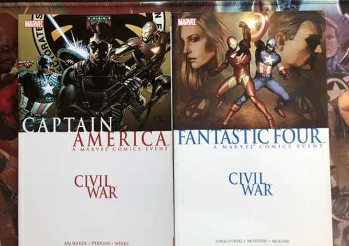 Комикс Marvel Civil War: Captain America & Fantast