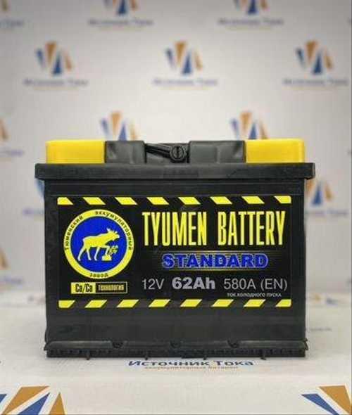 Аккумулятор Tyumen Battery(Standard) 6ст - 62 L