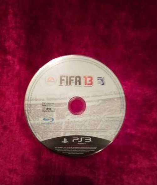 Диск fifa13 ps3
