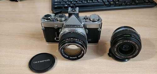 Olympus OM-1n + 50mm + 35mm