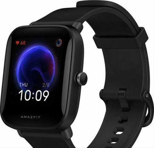 Новый Смарт-часы amazfit Bip U, 1.43", черный