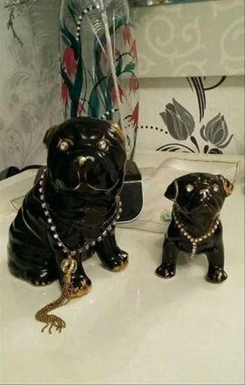 Фарфоровые статуэтки собаки Lefard