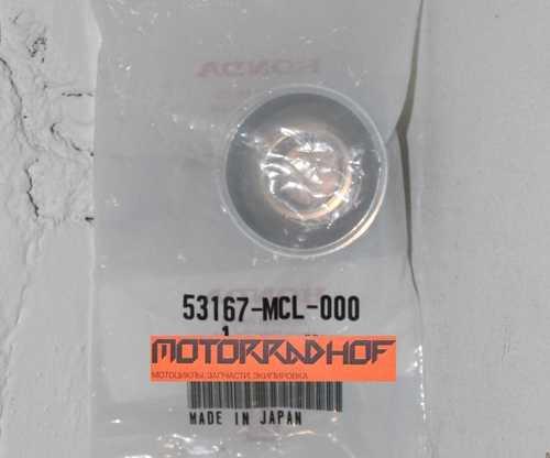 Заглушка правой грипсы honda vt750 53167mcl000