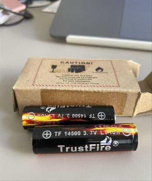 Li-ion аккумулятор TrustFire AAA формат 3.7v