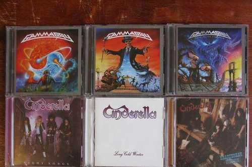 CD компакт диски Gamma Ray,Cinderella,Death Angel