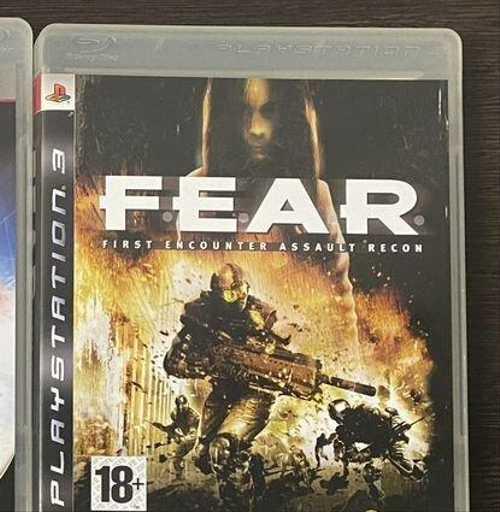 Игры PS3 MGS, Reistance 2-3, Fear