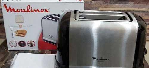 Тостер Moulinex Subito LT260830, новый