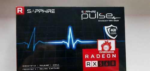 Видеокарта RX 560 4gb