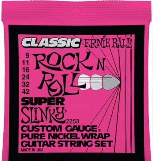 Ernie Ball 2253 струны для эл.гитары