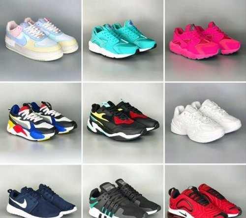 Кроссовки женские мужские Nike Jordan adidas Yeezy