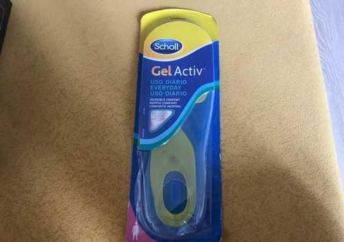 Стельки Scholl gel activ uso diario everyday 38-42
