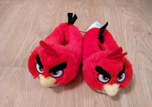 Новые детские тапочки Angry birds