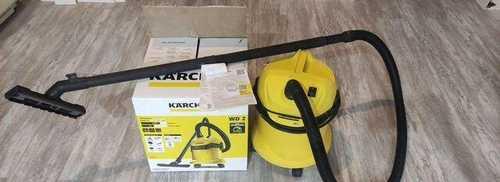 Строительный пылесос karcher wd 2