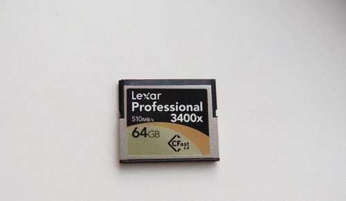 CFast 64 GB Lexar Professional 3500x