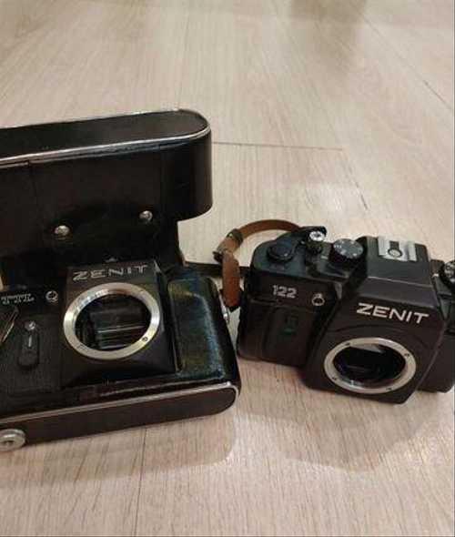 Плёночный фотоаппарат Зенит 122 рабочий с батарейк
