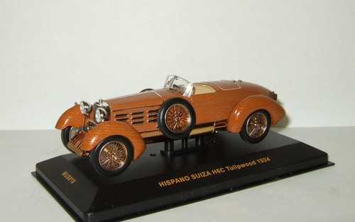 Hispano Suiza H6C Tulipwood 1924 IXO Museum 1 43