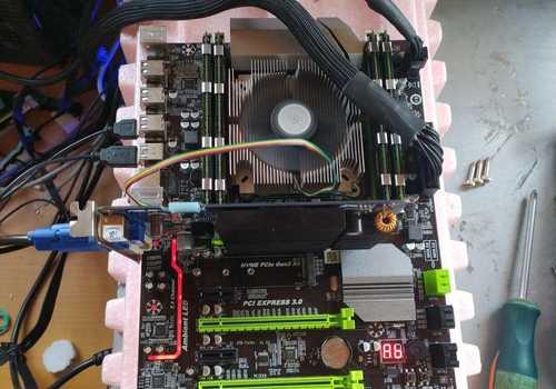 ATX X79-Turbo v1.03/Intel 6 ядер/16Gb RAM
