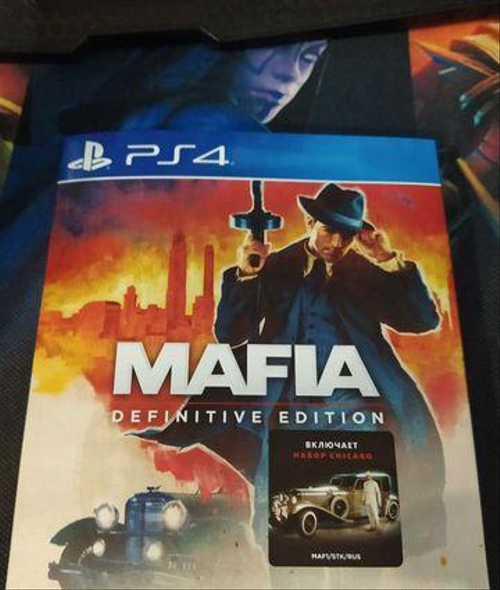 Mafia definitive edition ps4 (набор Chicago не акт