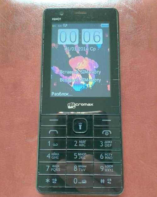 Телефон Micromax X2401