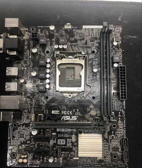 Материнская плата asus B150M-K LGA1151