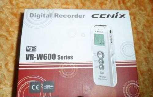 Цифровой диктофон Cenix VR-W600 256Mb