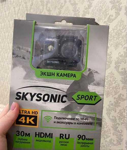 Экшн камера Skysonic 4k