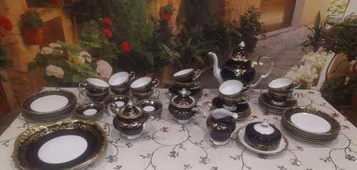 Сервиз чайный Echt Weimar Kobalt на 12 персон