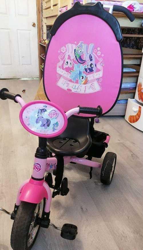 Велосипед для девочки детский my little pony