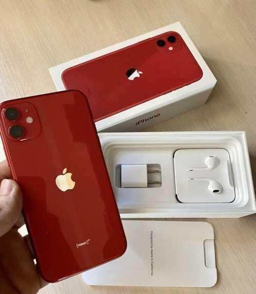 iPhone 11 64 gb Red R-sim