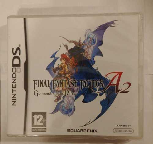 Final Fantasy Tactics A2 Nintendo DS новая