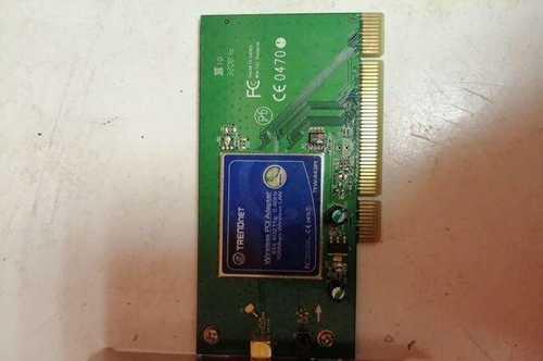 Wi-Fi адаптер PCI trendnet TEW-443PI,802.11g