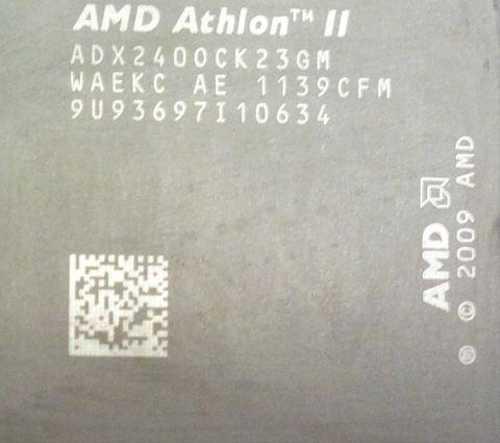 AMD Athlon II X2 220 AM3, 2,8 GHz, L2 1024Kb