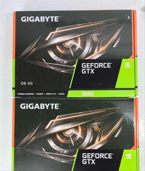 Лот на Видеокарту Gigabyte GeForce GTX 1650 D6 OC