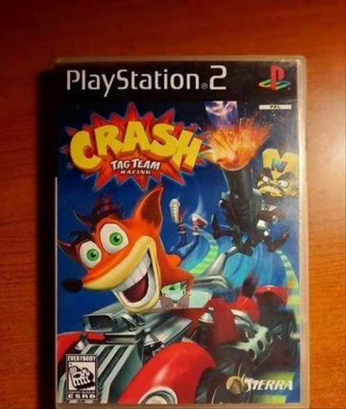 Игра "Crash Tag Team Racing" для playstation 2