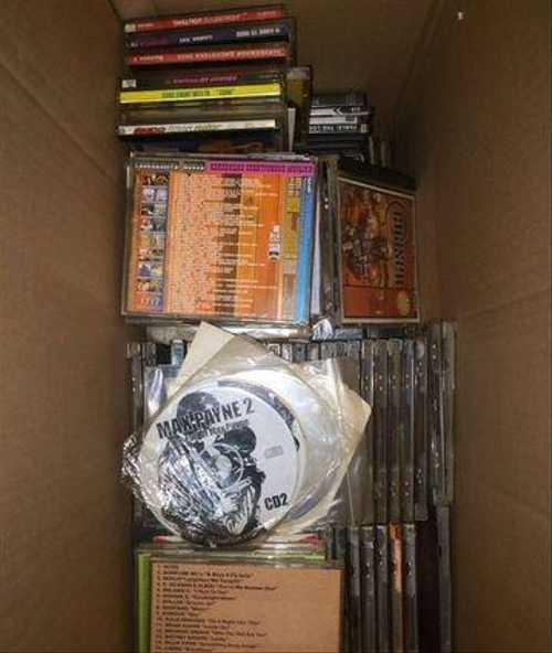 Старые компьютерные игры компакт диски CD