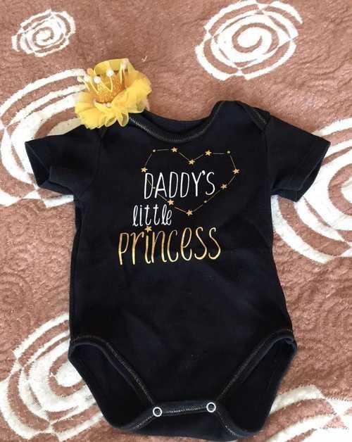 Боди на девочку «Папина принцесса»