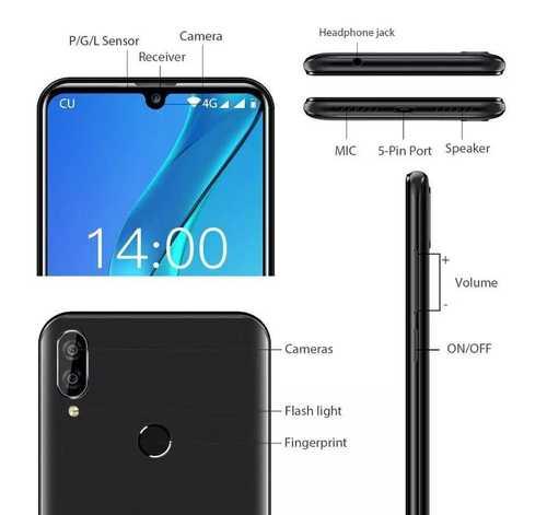 Oukitel C16 Pro мобильный телефон 3 Гб/32 гб