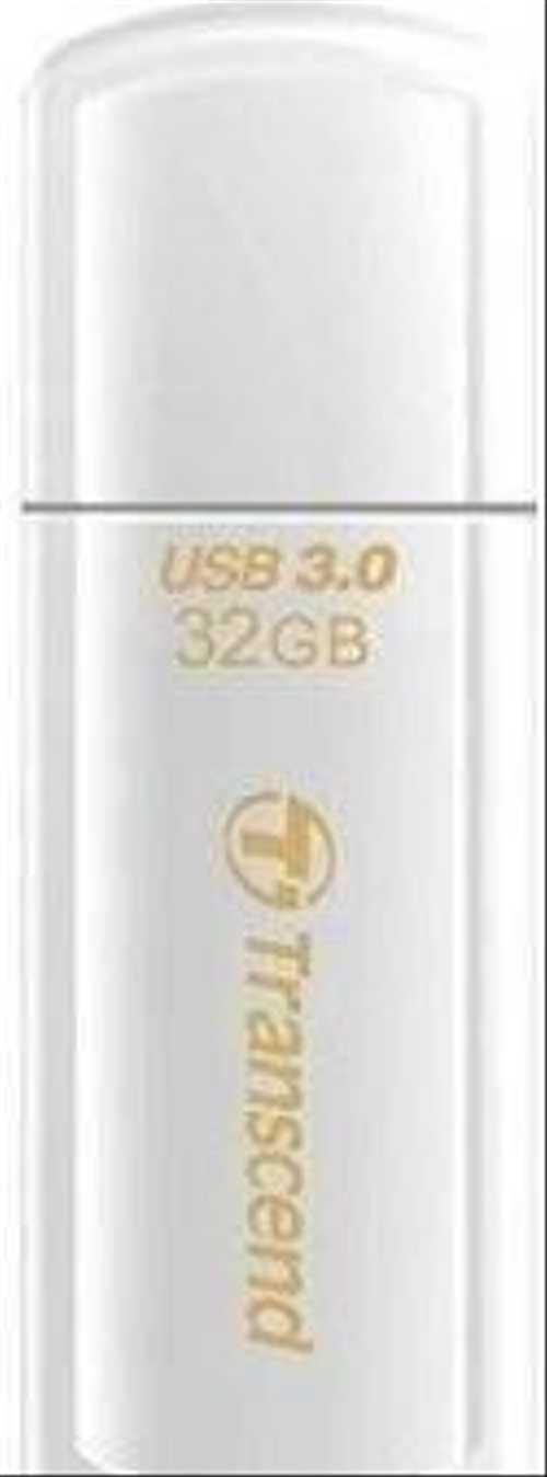 Флешка 32 Гб Transcend JetFlash 730 (TS32GJF730) USB 3.0 Type A, белая