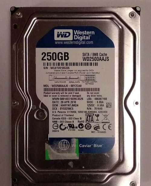 Жесткий wd caviar. WD Caviar 21200. Диск Western Digital 500 Caviar Blue описание джамперов для определения Master slave.