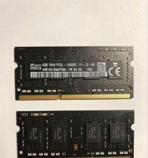 SK Hynix 4Gb DDR3L-1600 MHz Память для Mac