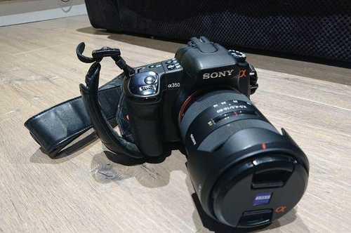 Фотоаппарат Sony a350, Объектив Sony Carl Zeiss Va