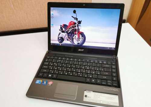 Тонкий ультрабук Acer на Core i3