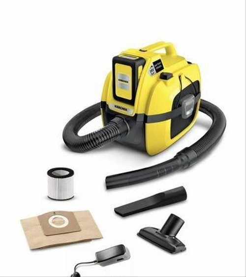 Профессиональный пылесос karcher WD1 Compact Batte