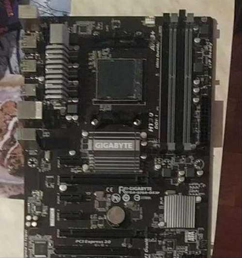 Материнская плата am3+ plus с процессором fx6100